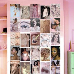 Pastel Pink Coquette Angel Aesthetic Collage Physical Kit A4 - Etsy