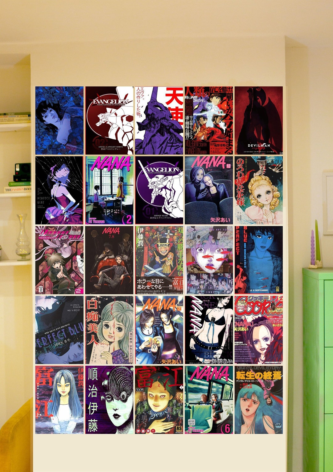 Manga Grunge Anime Collage Physical Kit A4 A5 - Etsy