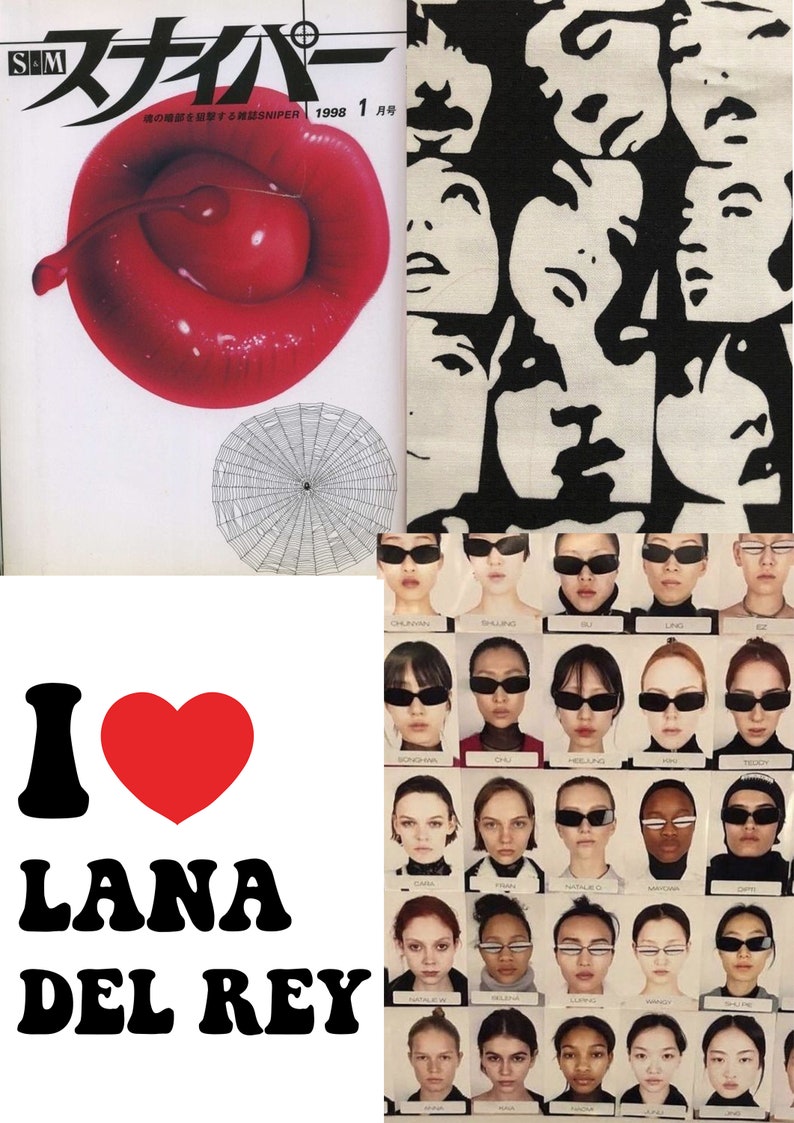 Downtown Girl Aesthetic Collage Physical Kit A4 A5 - Etsy UK