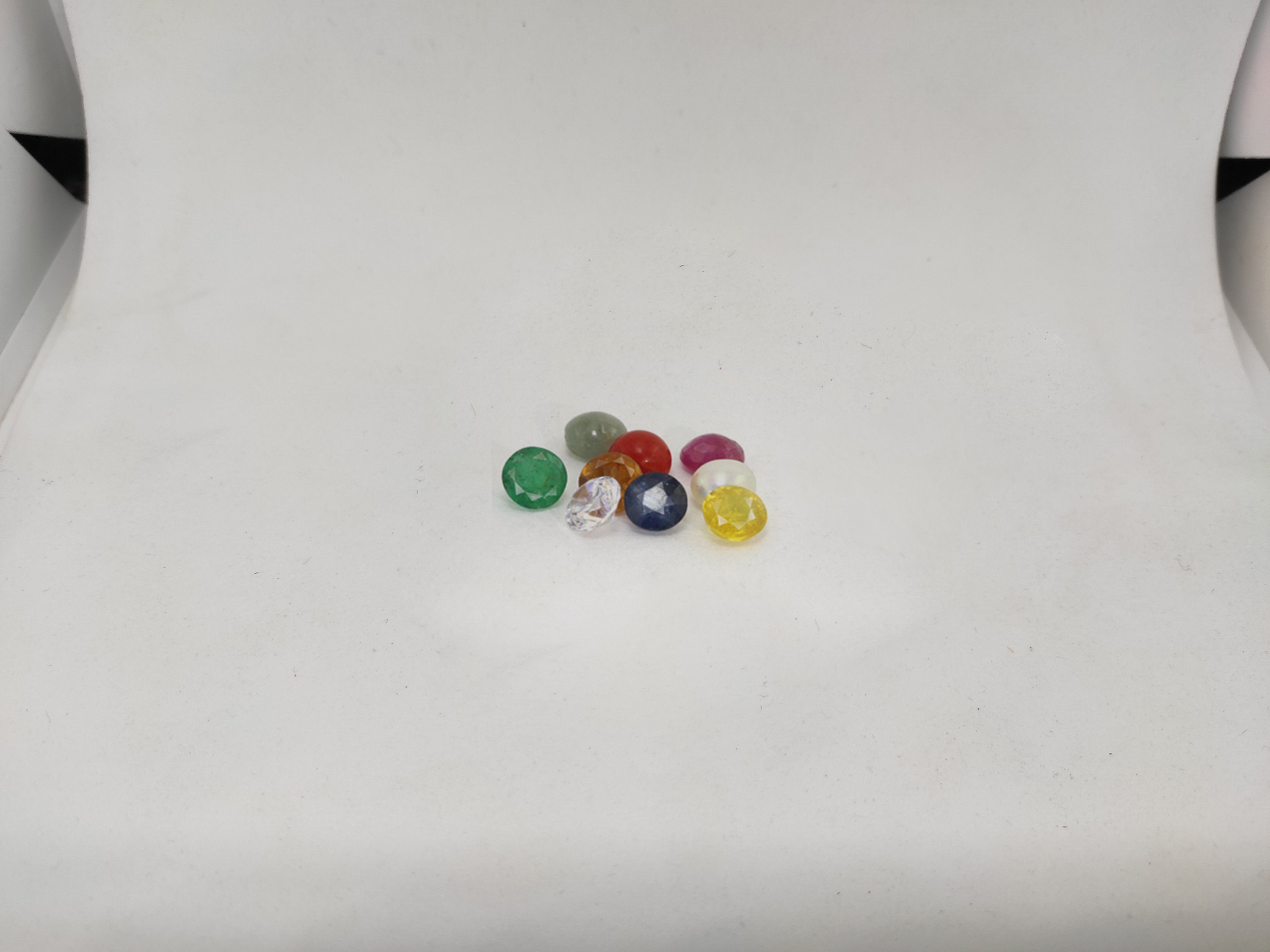 Natural 9 gems navratna navagraha gemstones ring in | Etsy