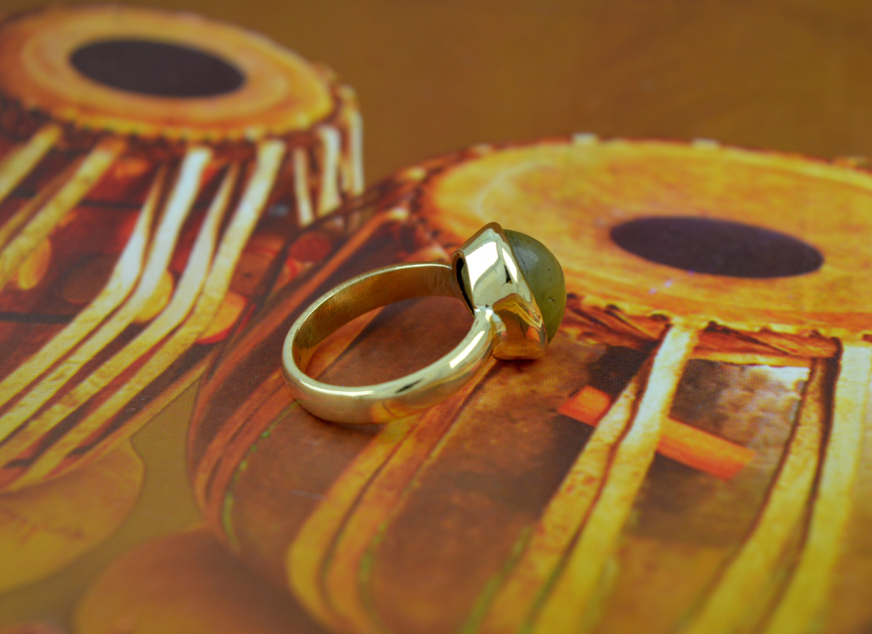 Natural Cat's Eye Vedic Astrology Panchdhatu Ring | Real Lehsunia Rashi ...