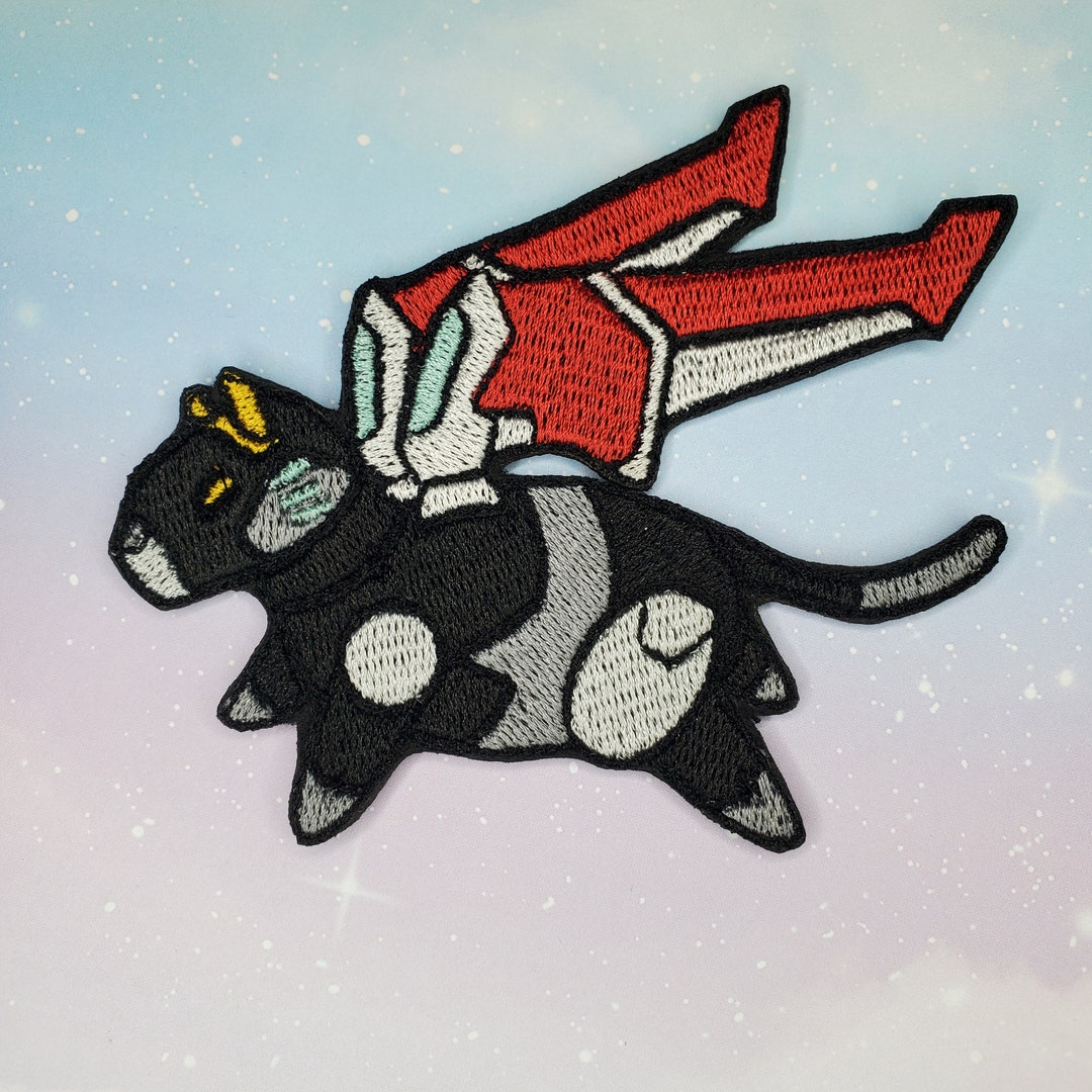 Black Lion Voltron Patch - Etsy