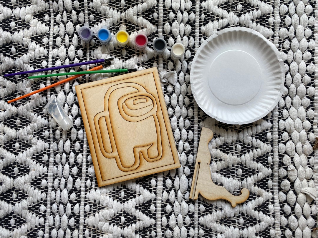 Among Us Paint Kit / Imposter Paint Kit / Kids Paint Kit / Gamer / Sus ...