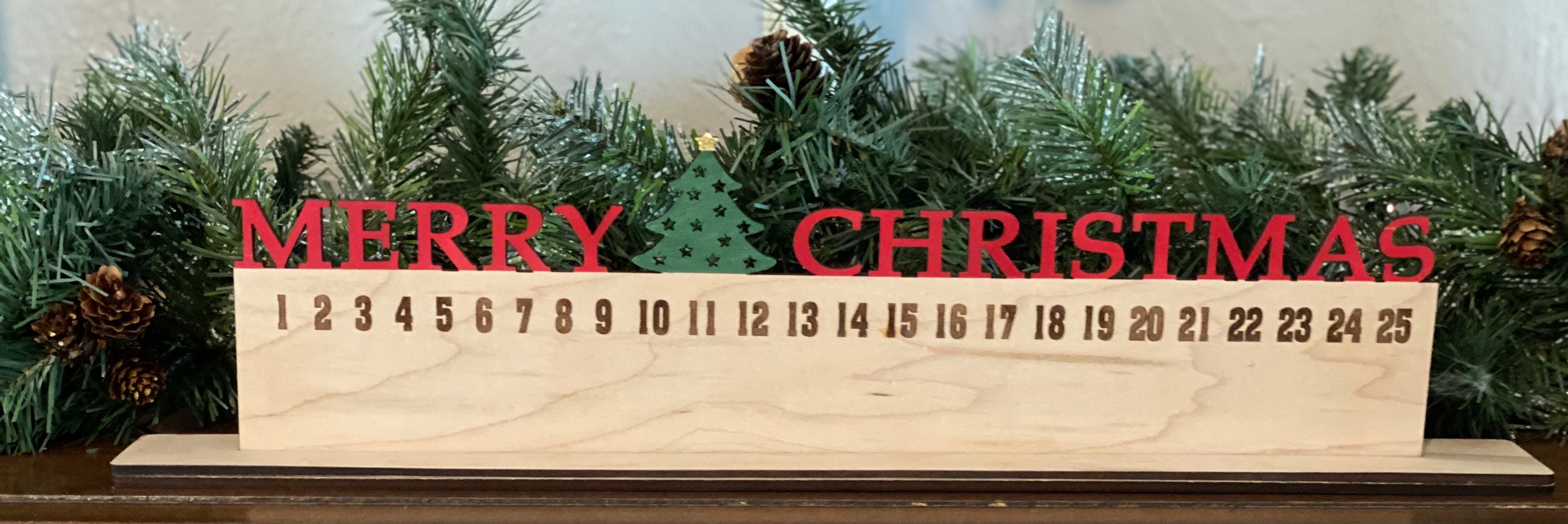 Vintage Truck Christmas Countdown Slider - Etsy