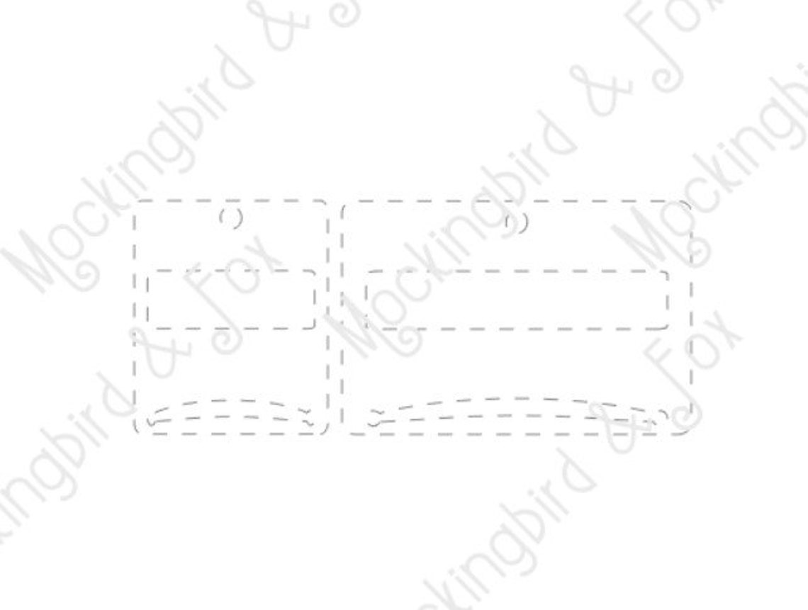 Hair Clip Display Card/ Claw Clip Display Card / Hair Clip Holder ...