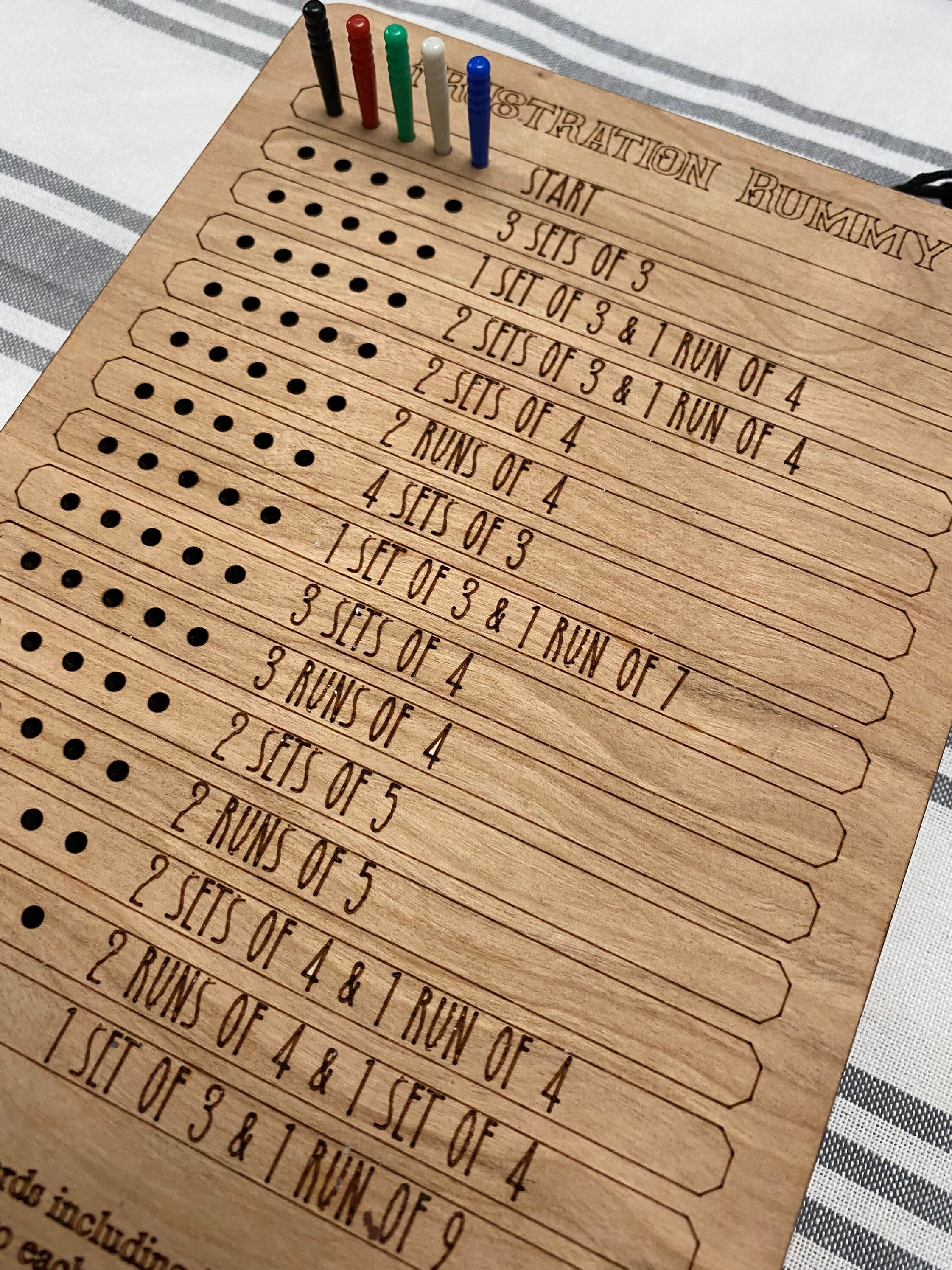 Frustration Rummy Boxed Set - Etsy