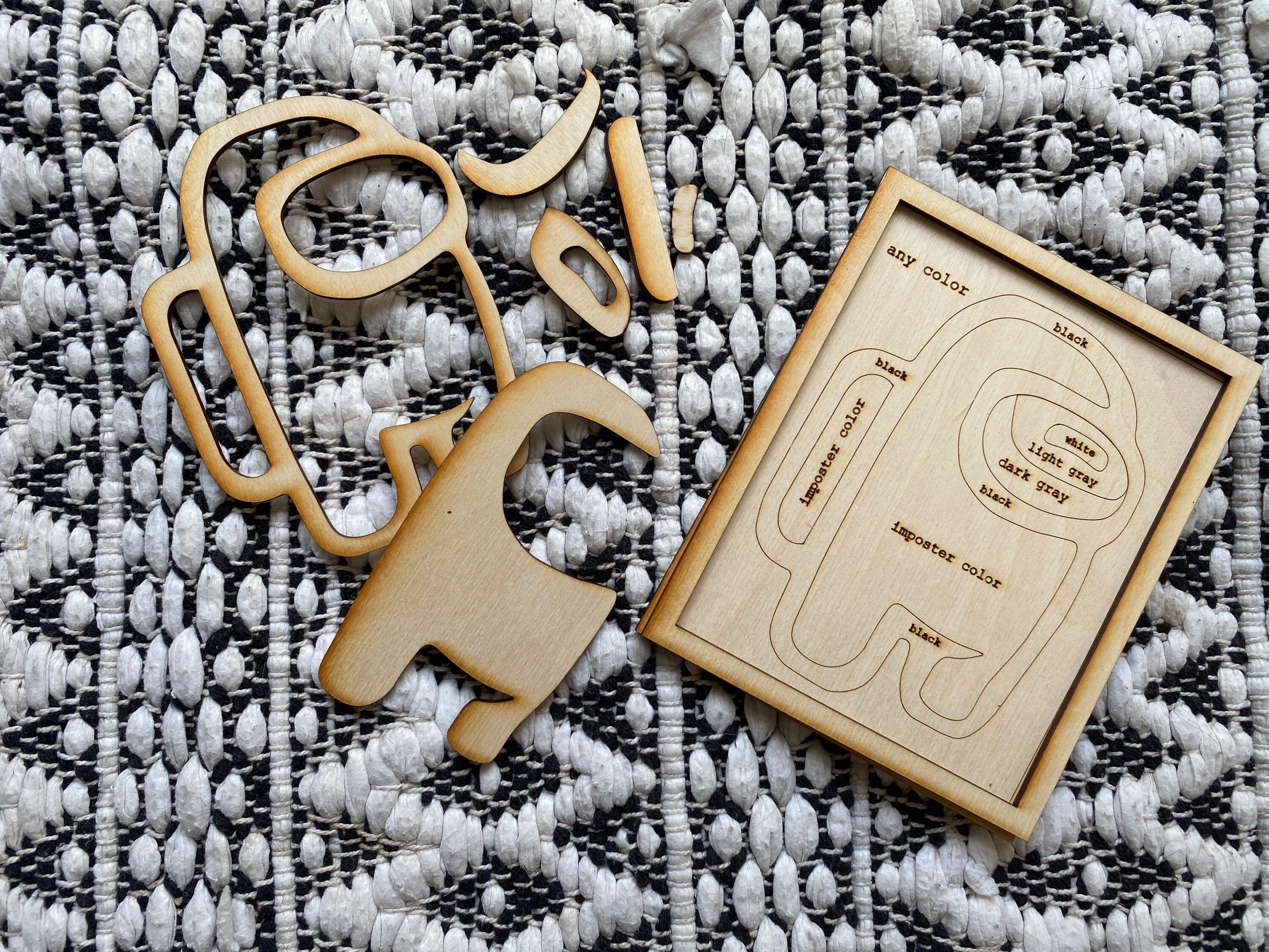 Among Us Paint Kit / Imposter Paint Kit / Kids Paint Kit / Gamer / Sus ...