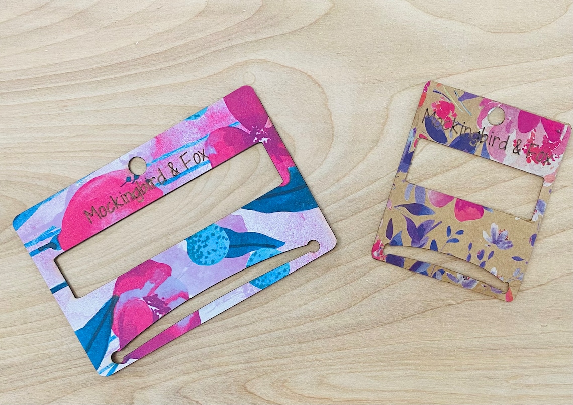 Hair Clip Display Card/ Claw Clip Display Card / Hair Clip Holder ...