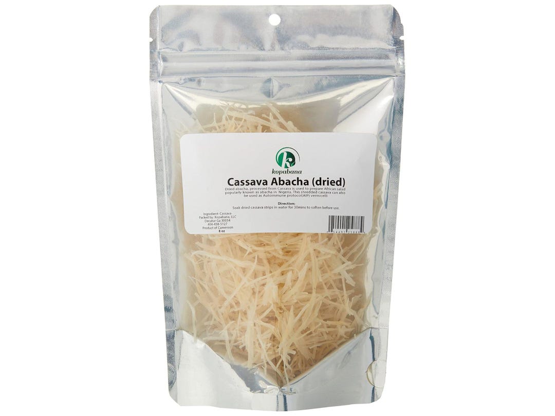 Kopabana Dried Cassava Abacha | AIP Noodles Option | Paleo | Gluten ...