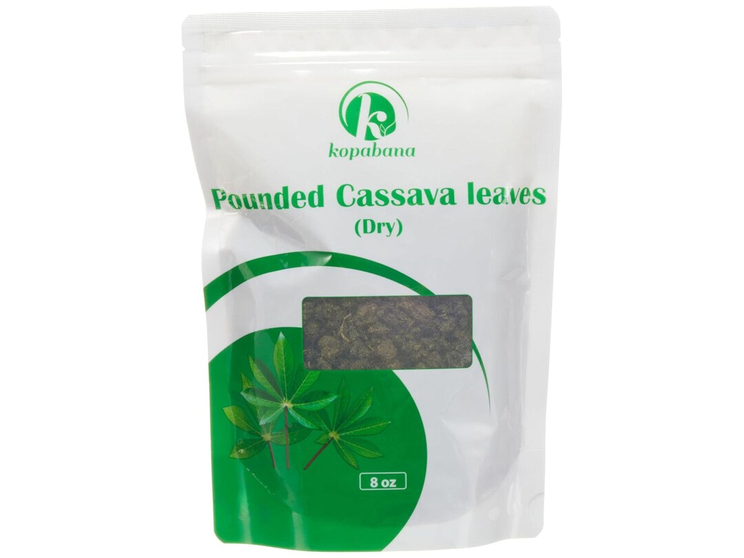 Kopabana Pounded Dried Cassava Leaves | Isombe | Manioc | Pondu | Hako ...