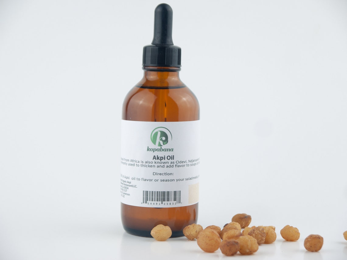 Akpi Oil | Ndjansan Cold Pressed | Organic Extra Virgin| Massage Oil ...