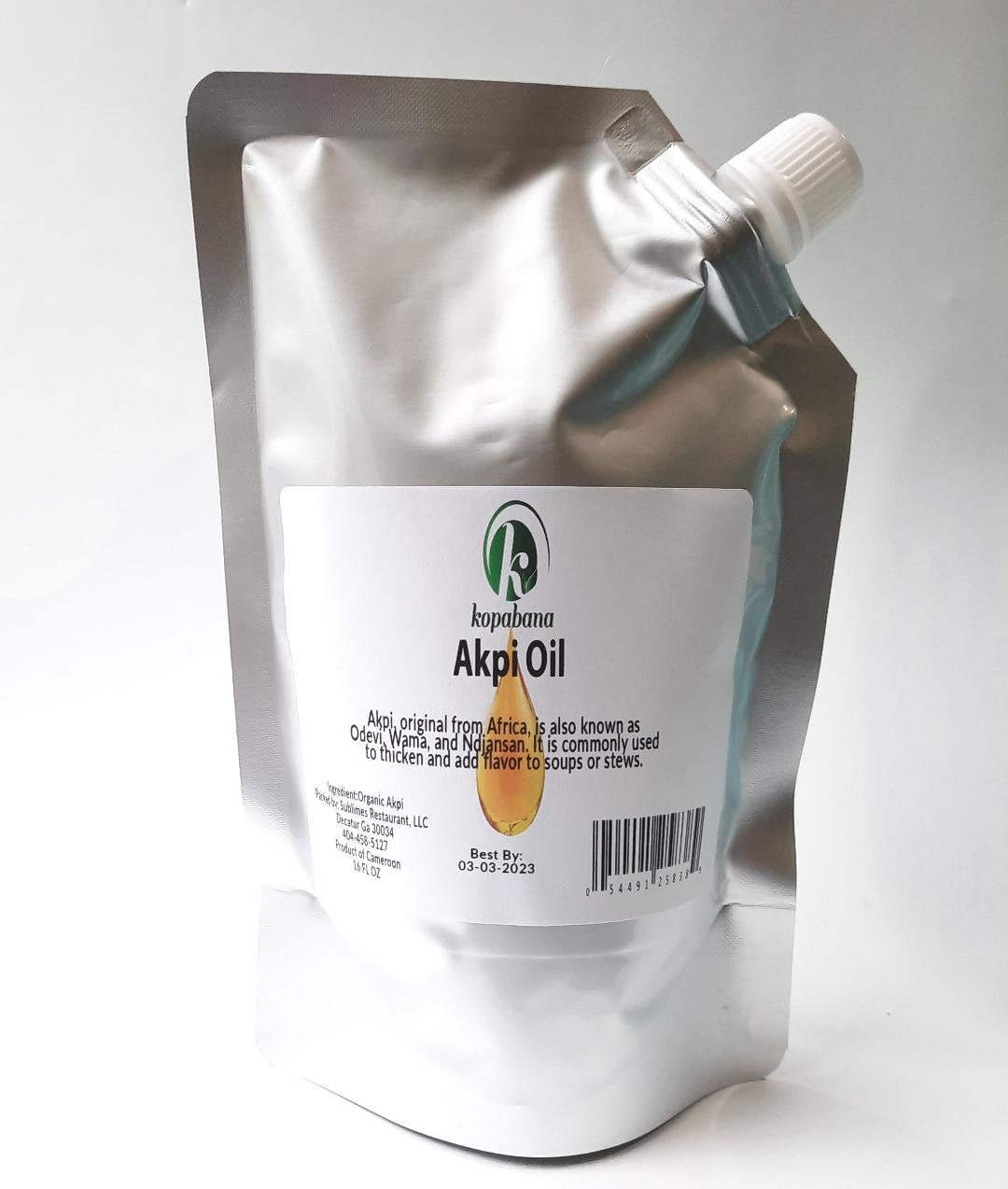 Akpi Seed Oil Cold-pressed Akpi Oil Organic Oil Djansang Oil/ Massage ...