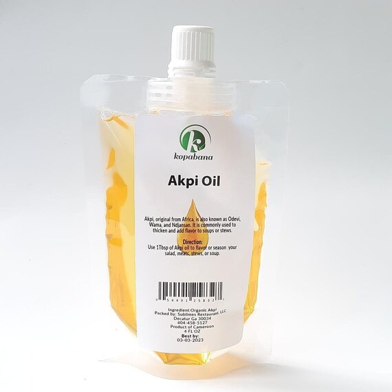 Akpi Seed Oil Cold-pressed Akpi Oil Organic Oil Djansang - Etsy UK