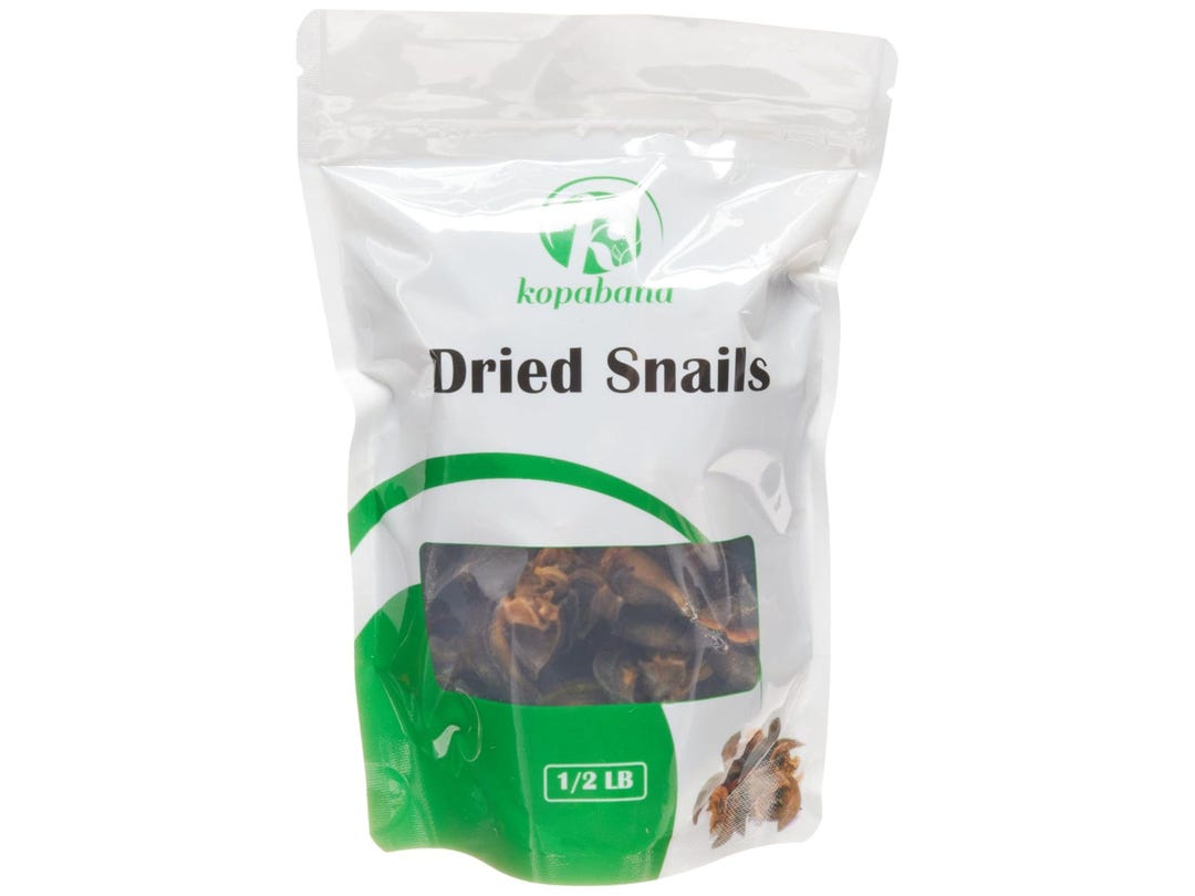 Kopabana Dried African Snails | for Stewing or Grilling | Various Sizes ...