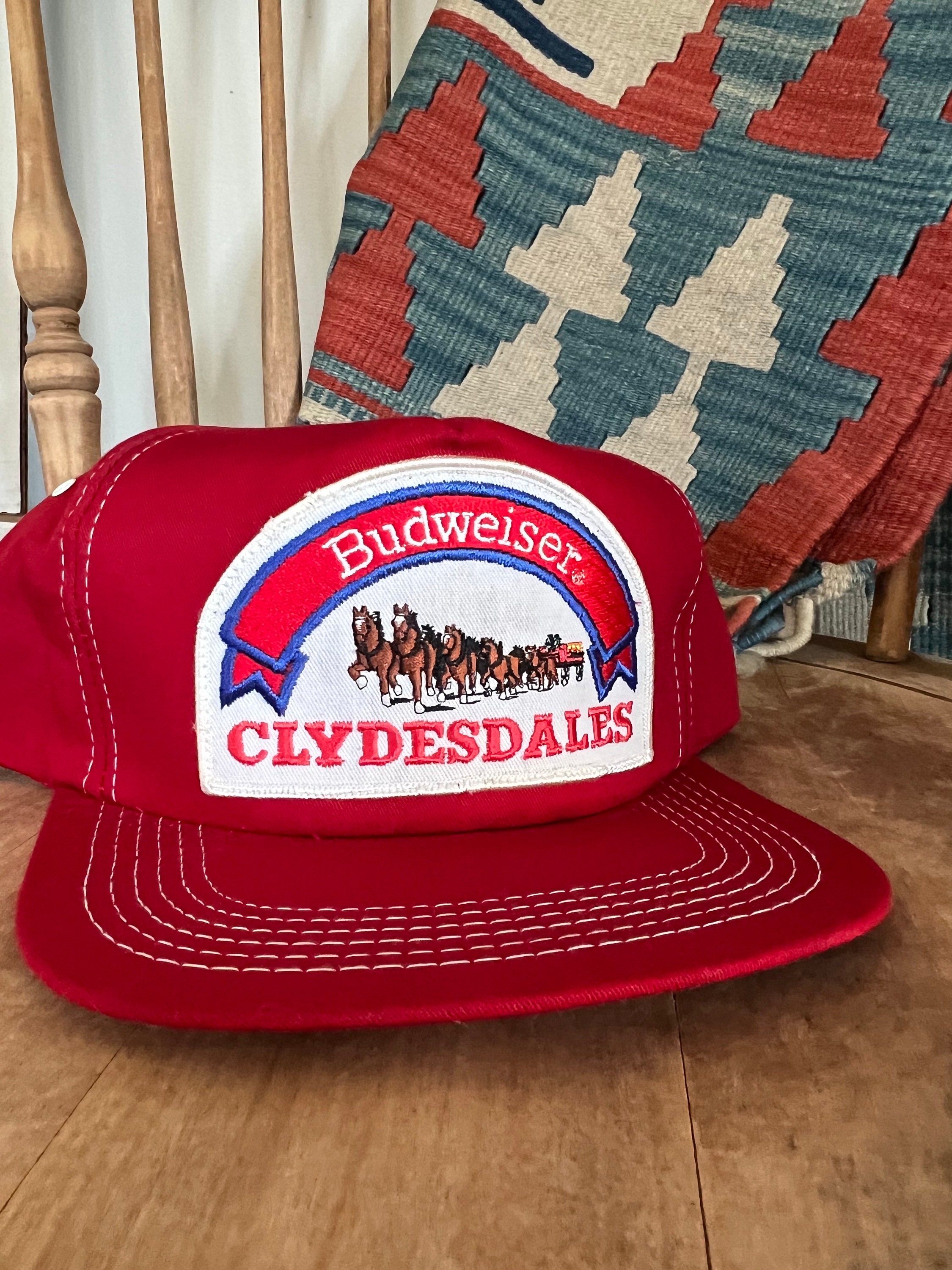 Vintage Budweiser Snapback Hat - Etsy