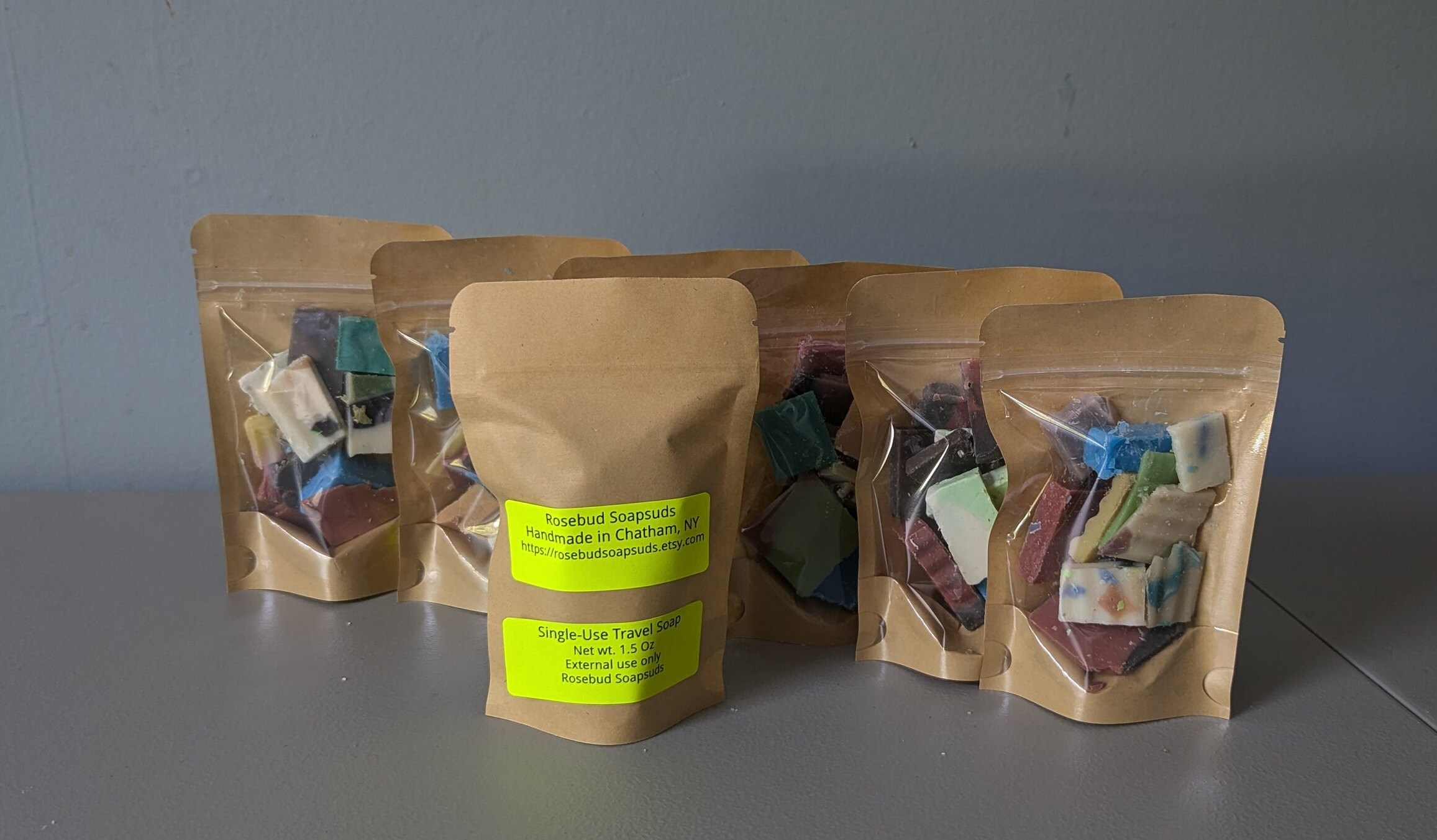 Single Use Mini Soaps - Travel, Camping, Personal Soap - Etsy