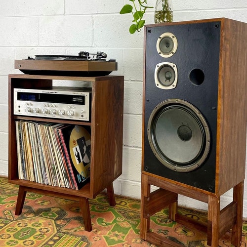 Customizable Record Cube Stand / Record Console / End Table | Etsy