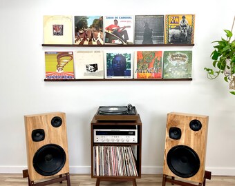 LP Vinyl Record Storage Browser Flip Bin - Etsy