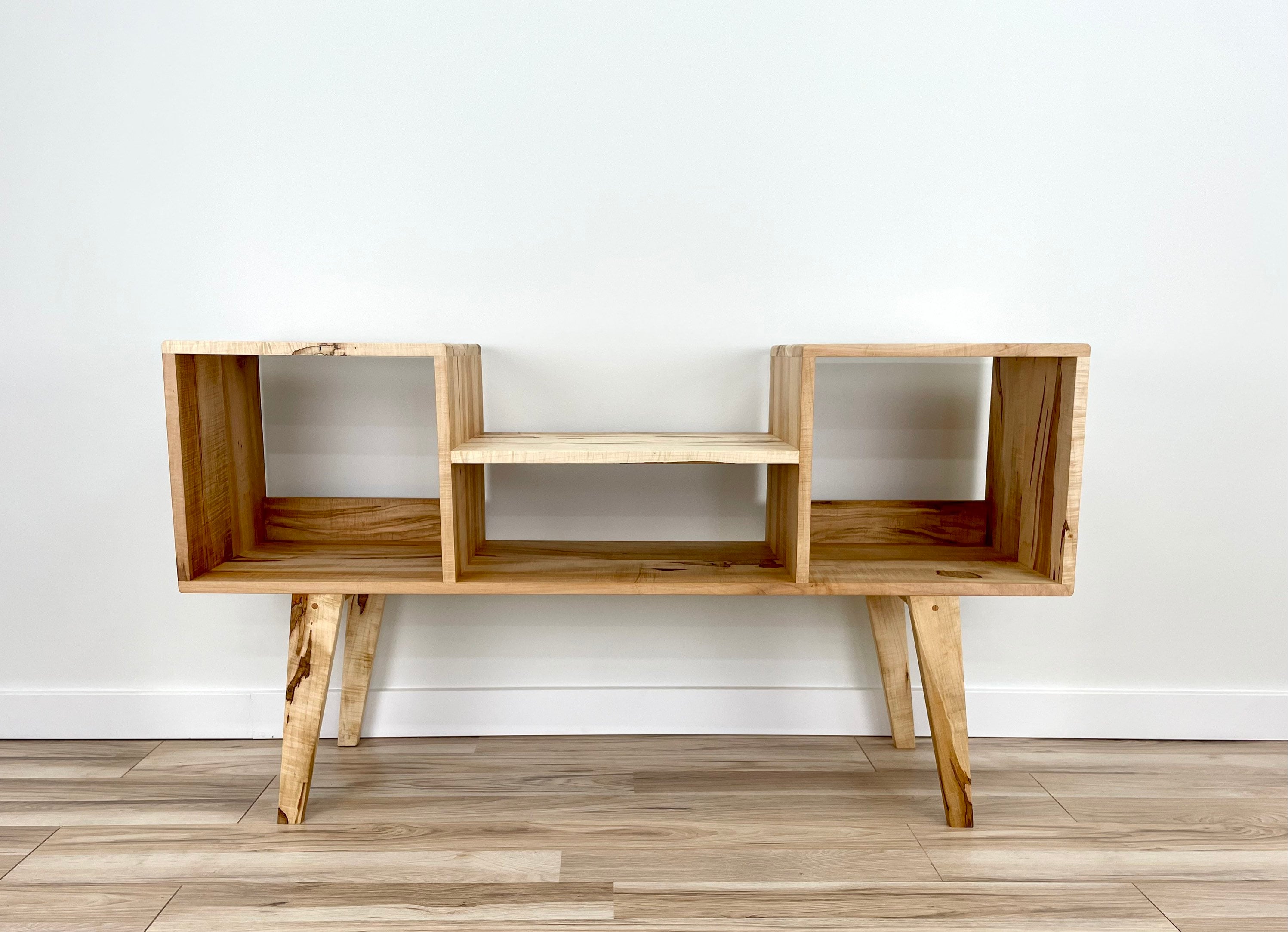 Lowboy Record Player Console / Customizable Vinyl Cabinet / - Etsy