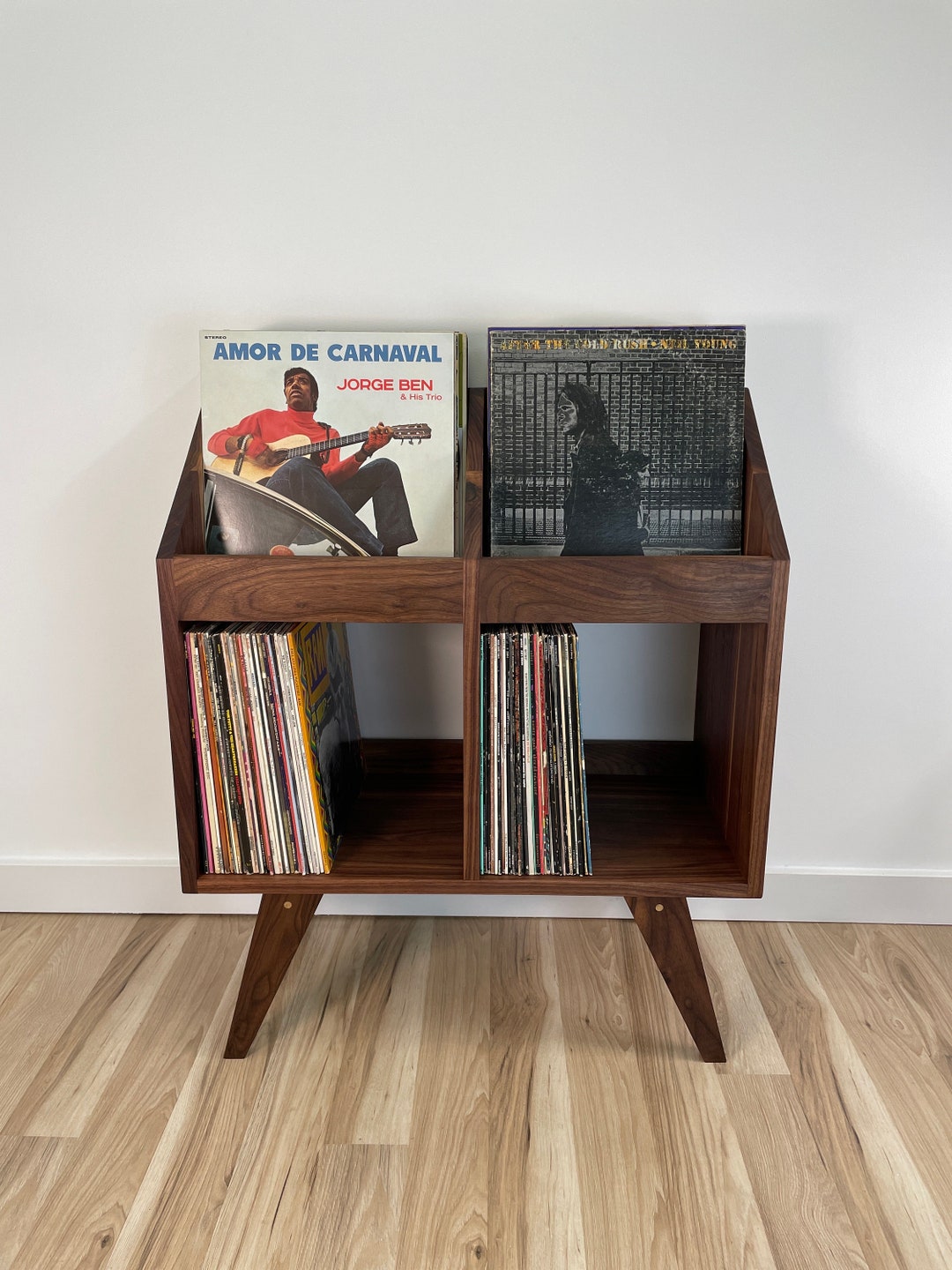 Double Front Flip Case / Vinyl Storage Cabinet / Record Flip Case - Etsy