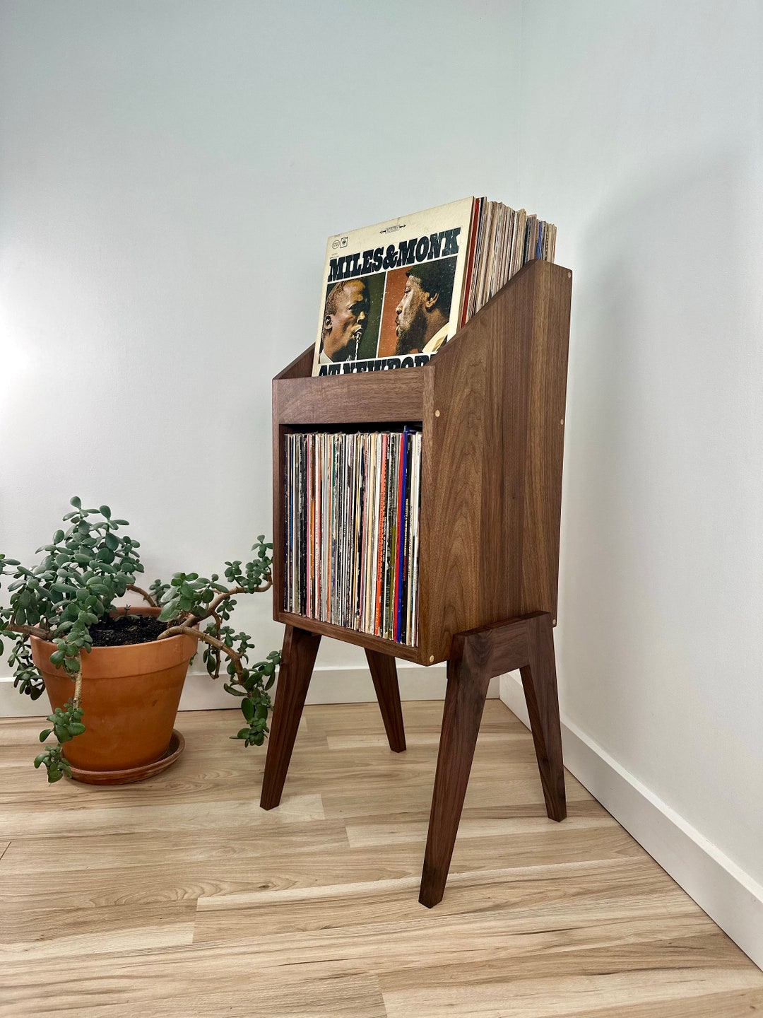 Record Storage Stand / Front Flip Case / Vinyl Display Case - Etsy