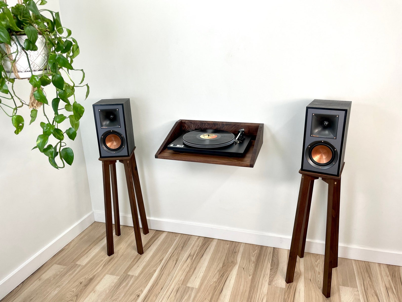 Floating Turntable Shelf / Customizable Record Player Ledge / - Etsy Canada