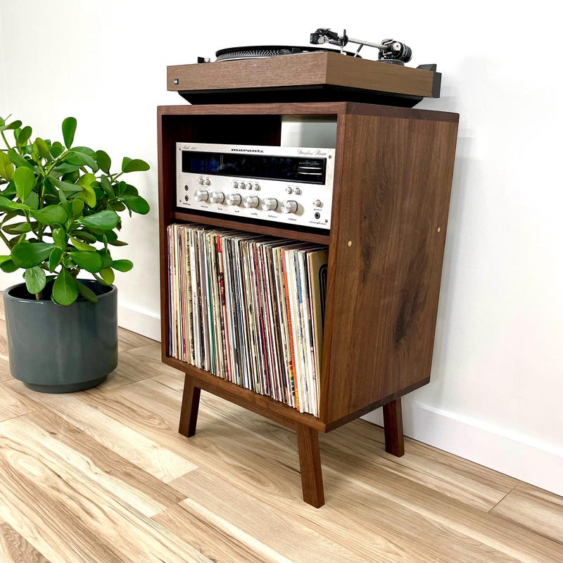 Record Player Stand - Etsy UK