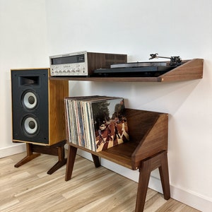 Floating Turntable Shelf / Customizable Record Player Shelf / Projector ...