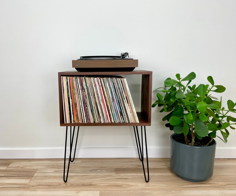 Customizable Record Cube Stand / Record Console / End Table - Etsy