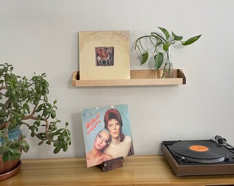 Floating Record Shelf - Etsy