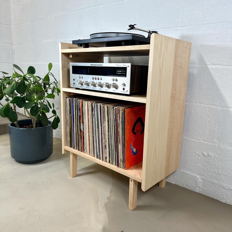 Record Player Stand - Etsy UK