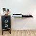 Floating Turntable Shelf / Customizable Record Player Shelf / Projector ...