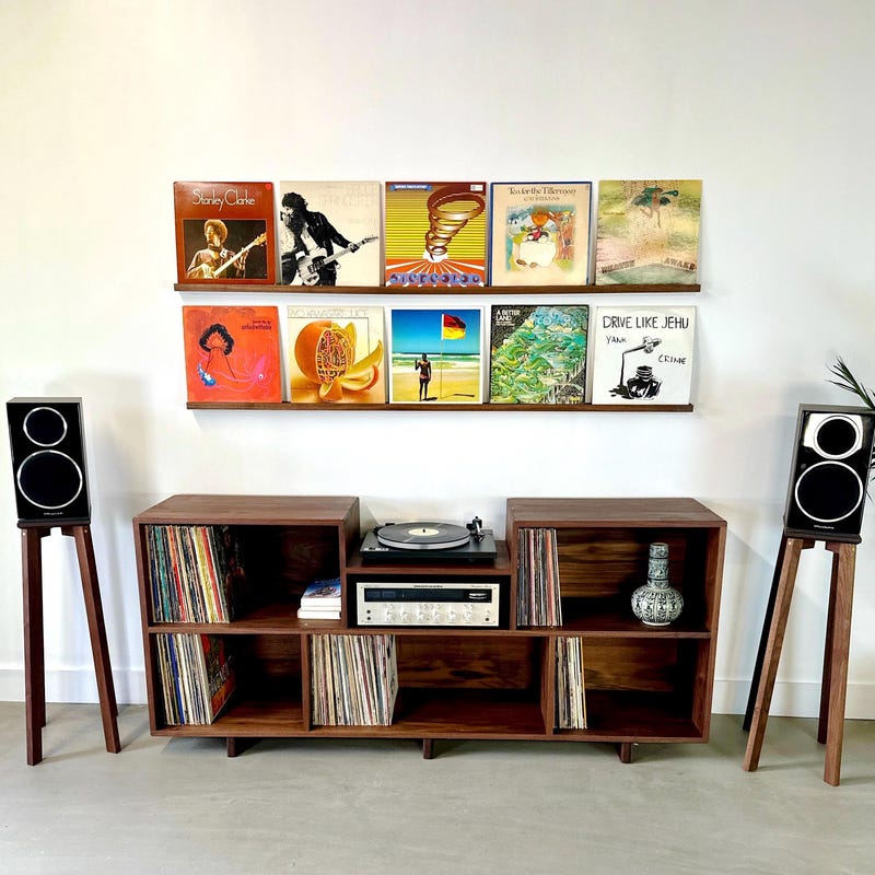 Vinyl Record Display - Etsy