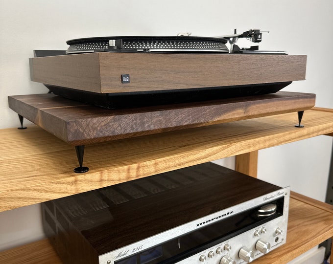 Audiophile Walnut Isolation Platform Speaker Amp Turntable - Etsy