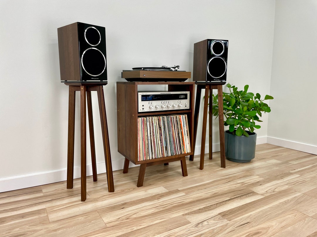 Speaker Stand Set / Tall and Customizable - Etsy
