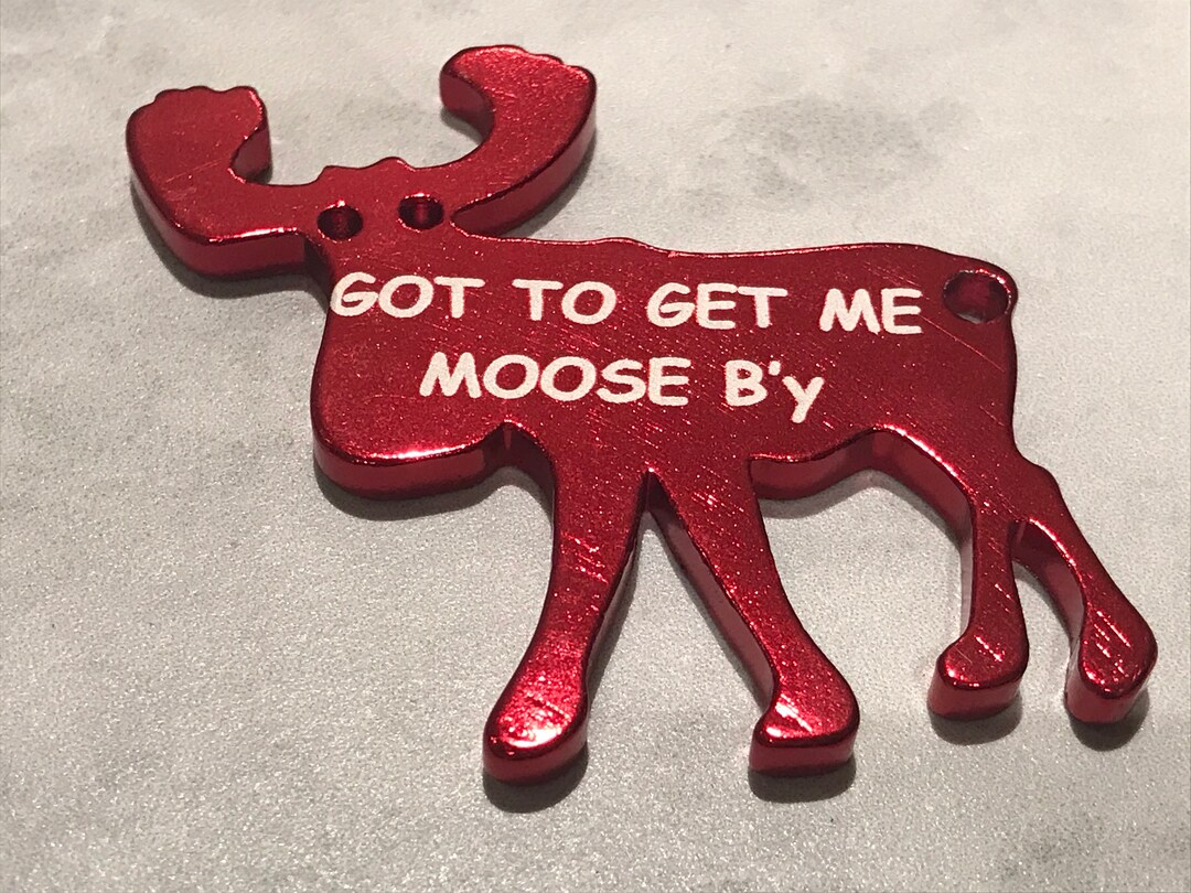 Personalized Keychain | Moose Bottle Opener | Moose Keychain | Animal ...