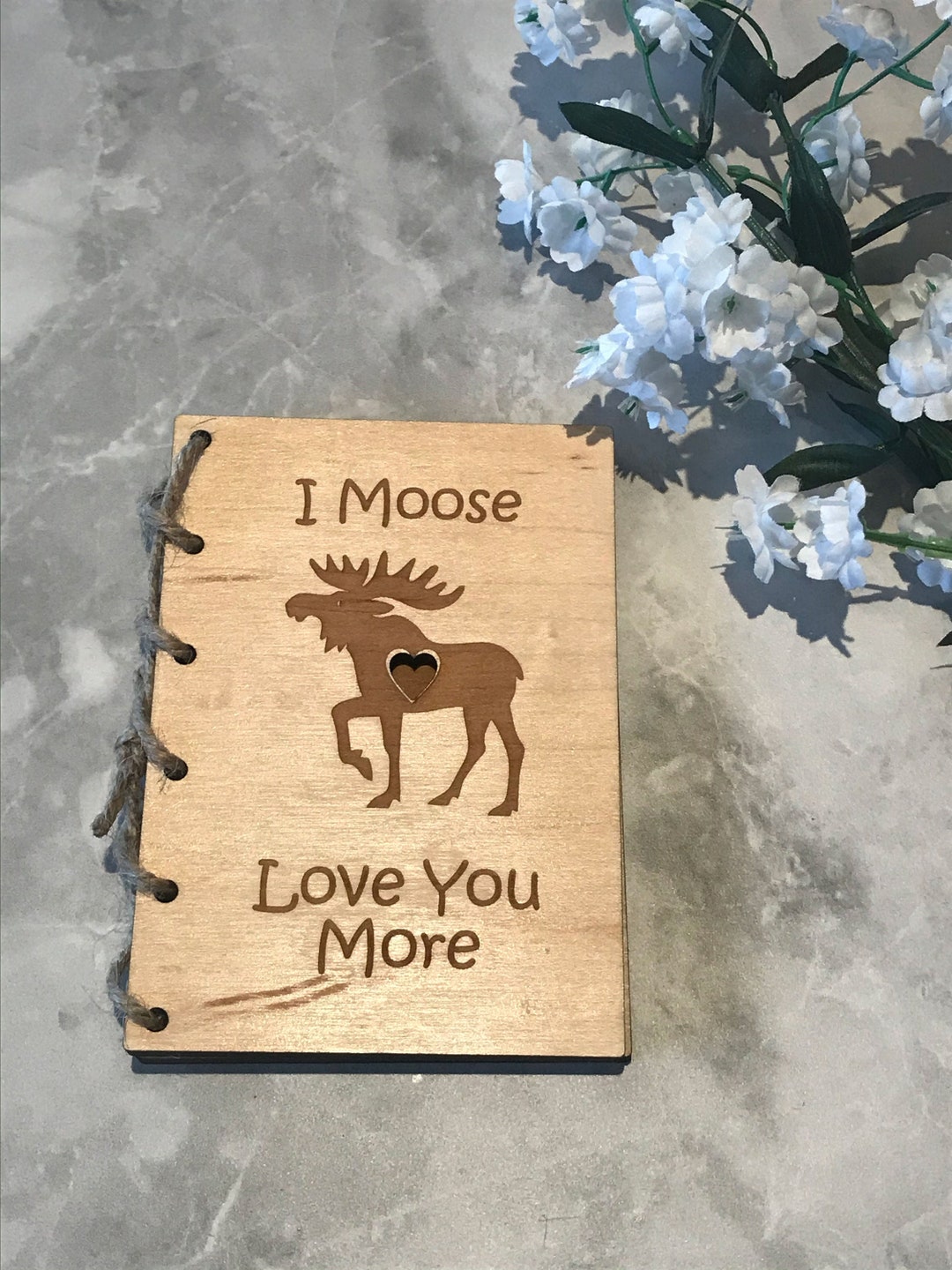 I Moose Love You More | Love You Valentines Day Card | Unique Wooden ...