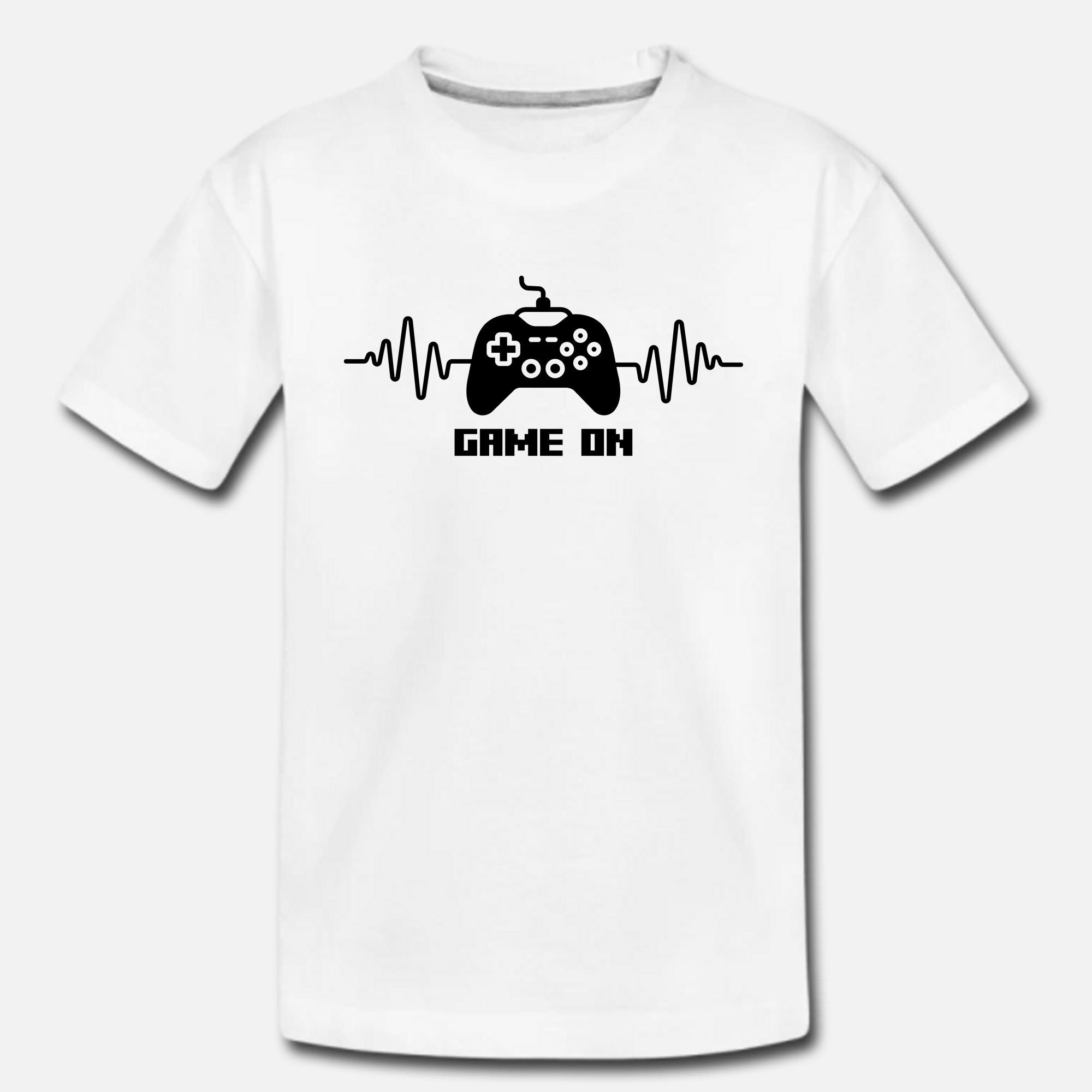 Kids Game on T-shirt Gaming Boys & Girls T-shirt Top - Etsy