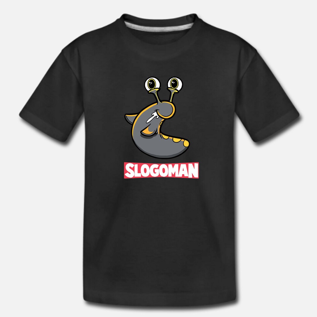 Kids Slogoman T-shirt Youtube Merch Fun Character Clothing Boys & Girls ...