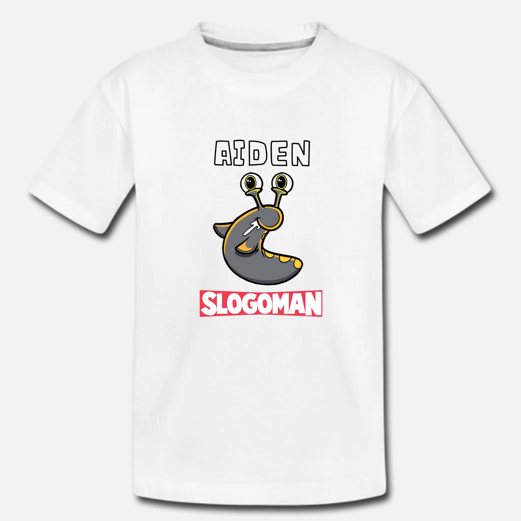 Kids Slogoman Personalised Name T-shirt Youtube Merch Fun - Etsy