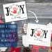 Joy to the World Hand Print Christmas Keepsake/ Christmas - Etsy