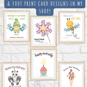 You're My Main Squeeze Hand Print Card/hand Print Keepsake/hand Print ...