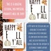 Happy Fall Y'all Hand Print Craft/ Hand Print Keepsake/ DIY Fall Craft ...