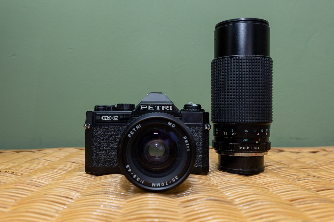 Petri GX-2 Film Camera With 35-70mm & 80-200mm Lenses - Etsy