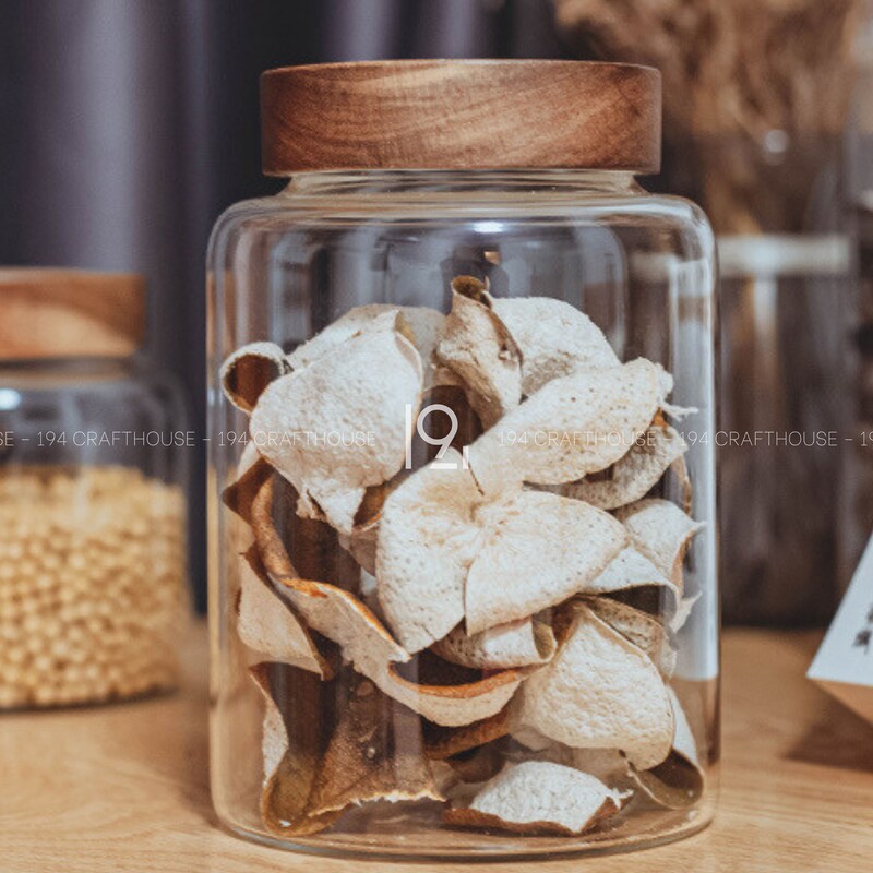 Large Glass Jar - Etsy