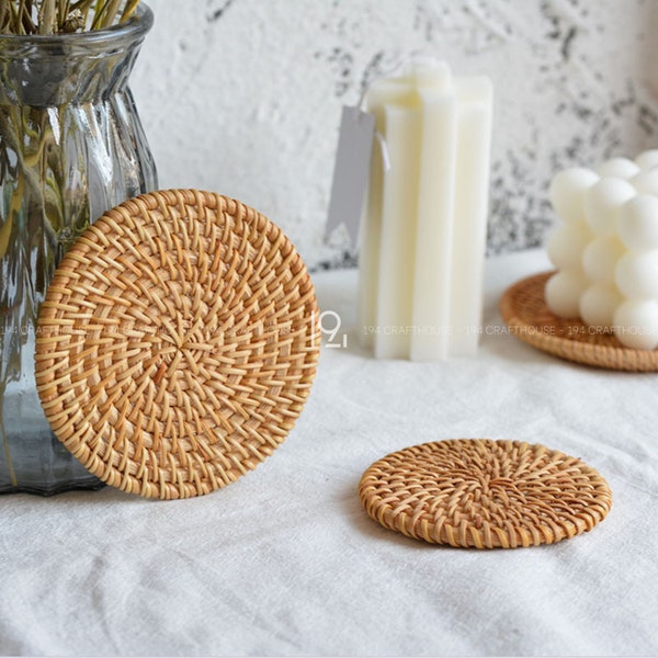 Hand Woven Coasters - Etsy