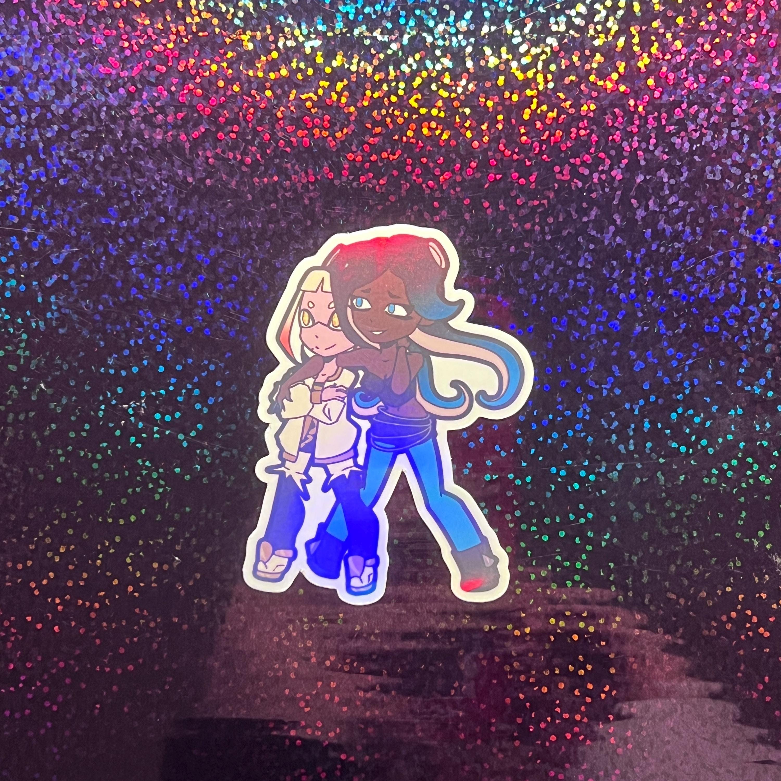 Splat Duo Vinyl Stickers Water Resistant - Etsy