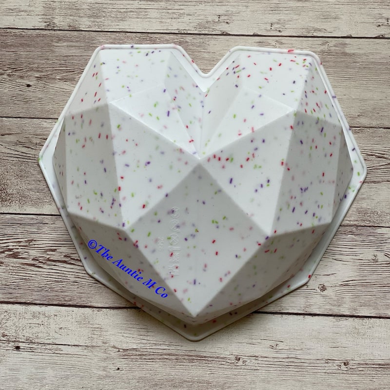 Geometric Heart Silicone Mold - Etsy
