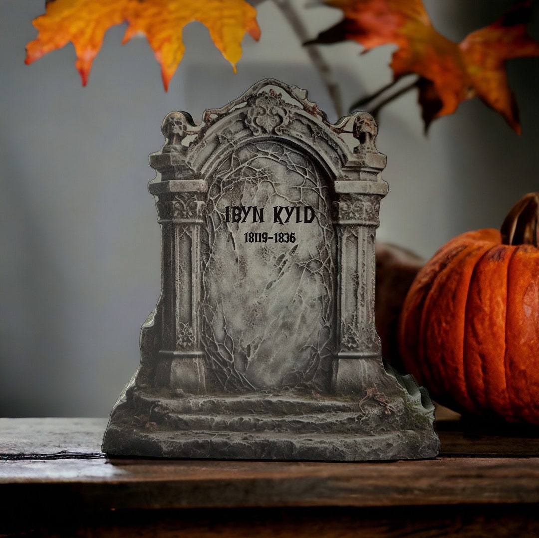 Wood Tombstone Halloween/fall Home Decor - Etsy
