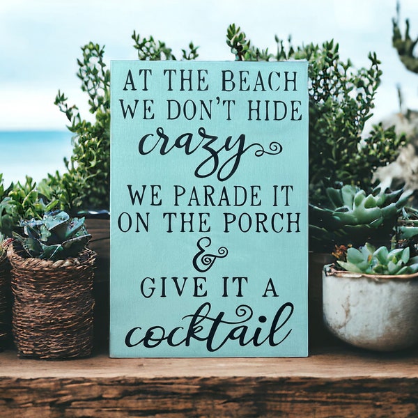 Funny Beach Signs - Etsy